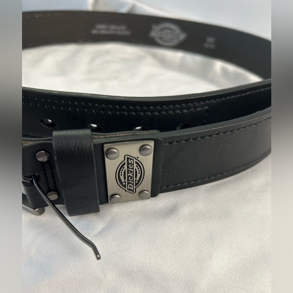 Dickies | Accessories | Mens Dickies Black Leather Belt | Poshmark